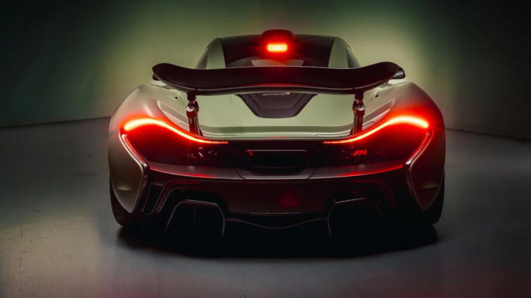 One-of-a-Kind McLaren P1 in Satin Camo Green to Cross Auction Block