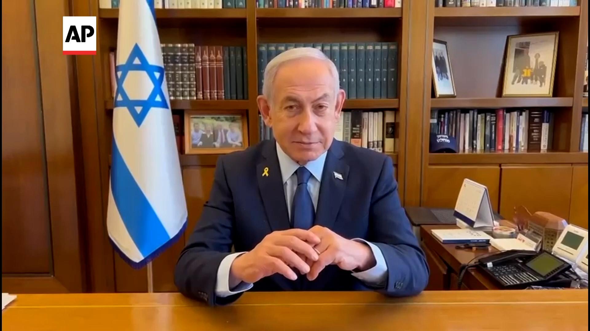 Netanyahu comments on Israeli attack which hit residential building in ...