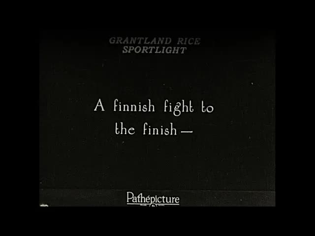 Vintage 1925 Fly Fishing in Montana: Pathé Exchange Film