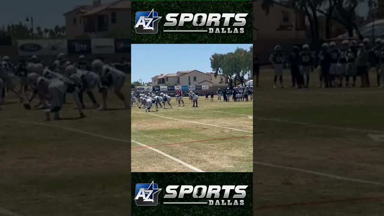 Dak finding WR Noah Brown on the outside on a quick out route! # ...