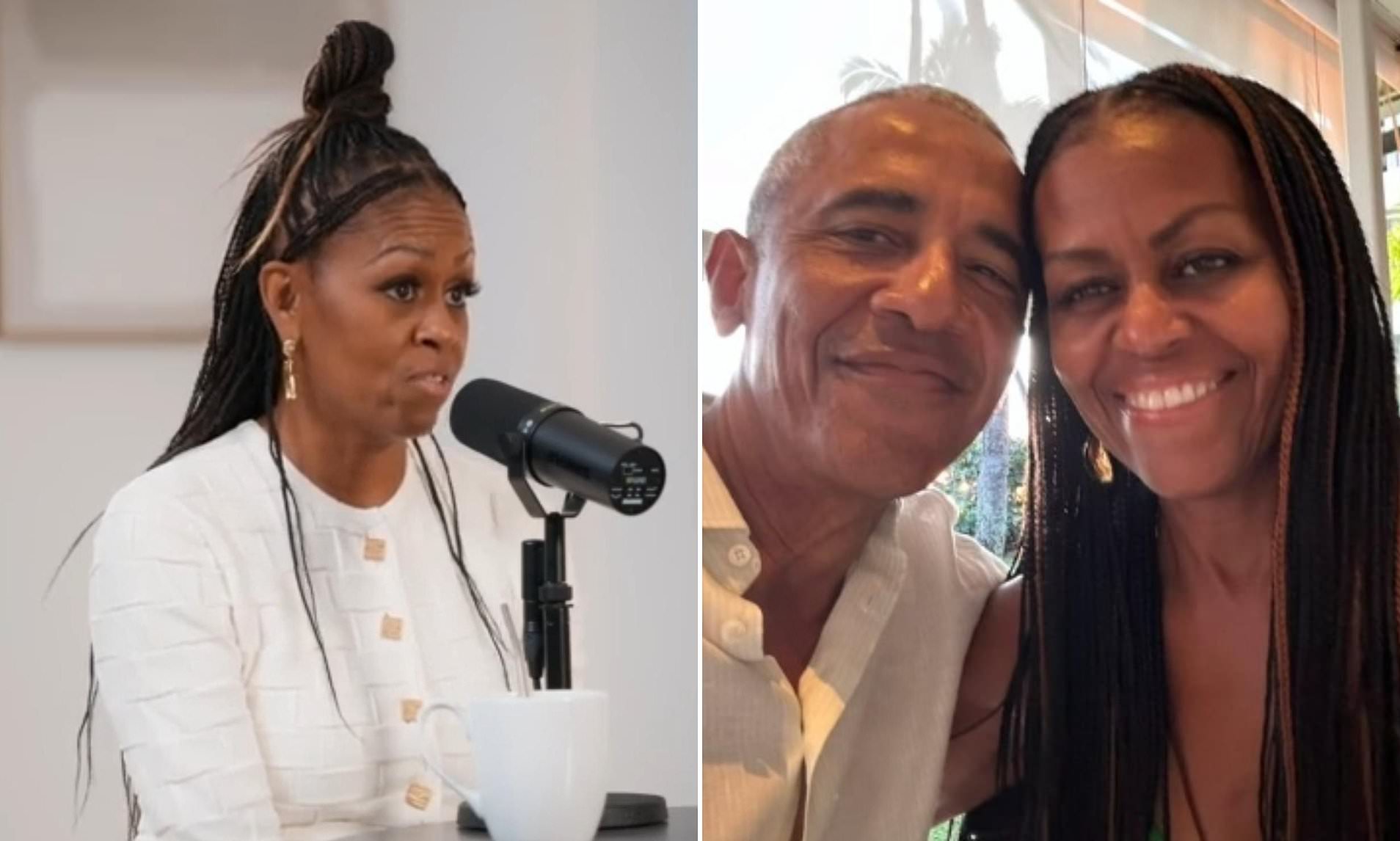 Michelle Obama's podcast draws low numbers in first week