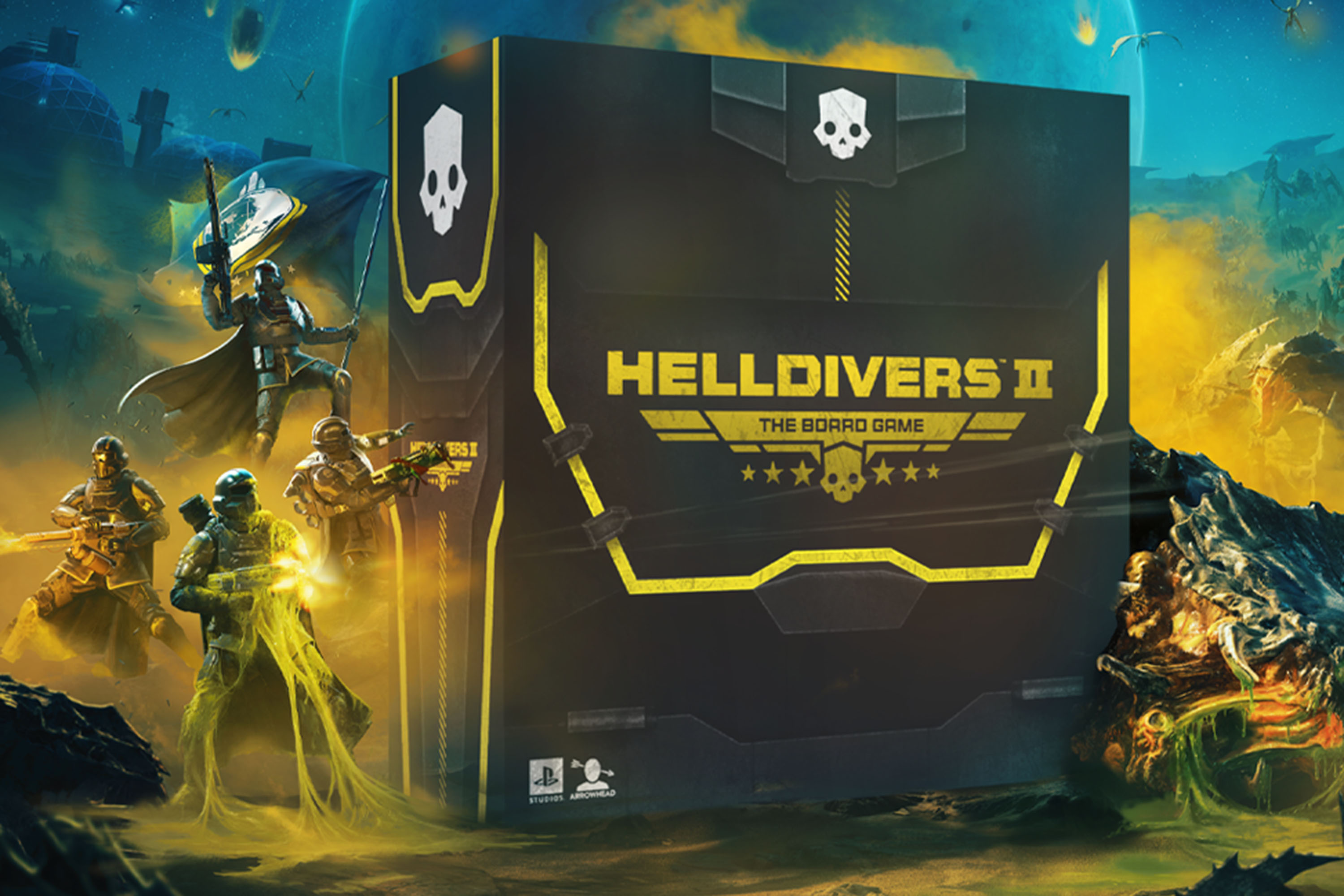 Helldivers 2: The Board Game will bring democracy to your kitchen table