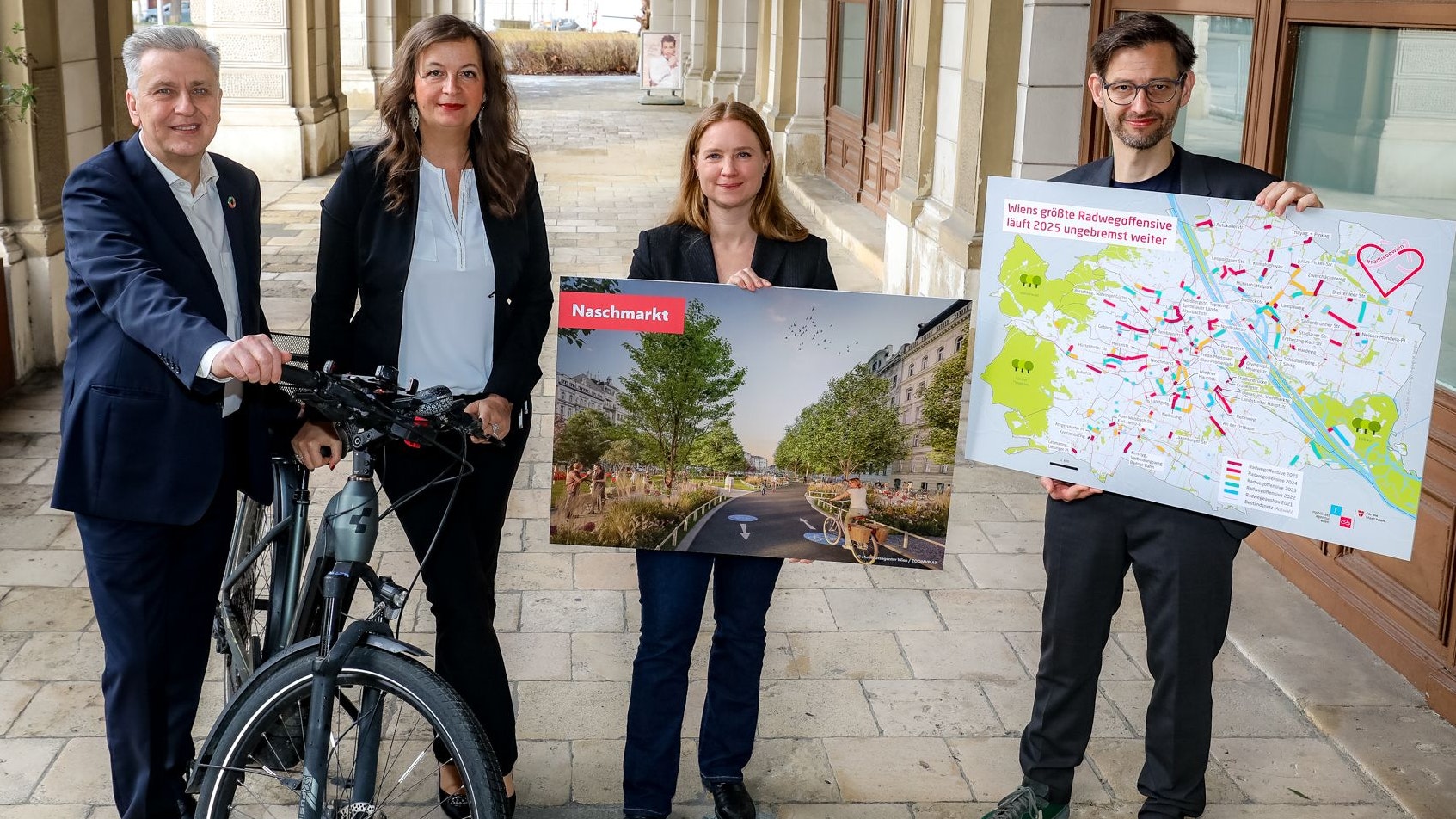 Wien tritt in die Pedale – 55 Radwege werden ausgebaut