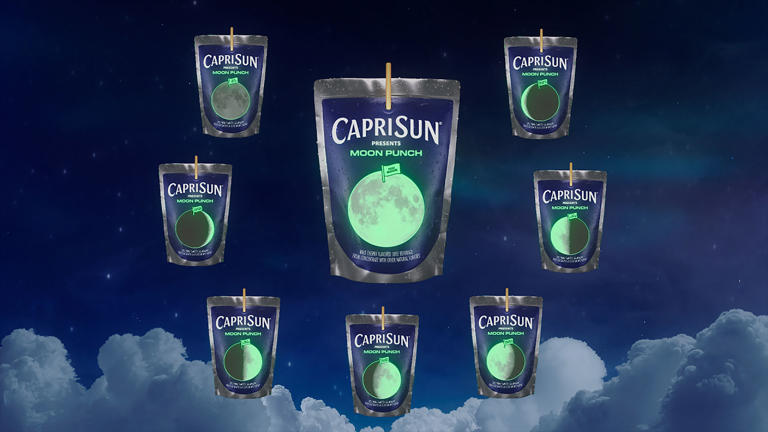 Capri Sun takes a swing at an eclipse with limited 'Moon Punch' drink