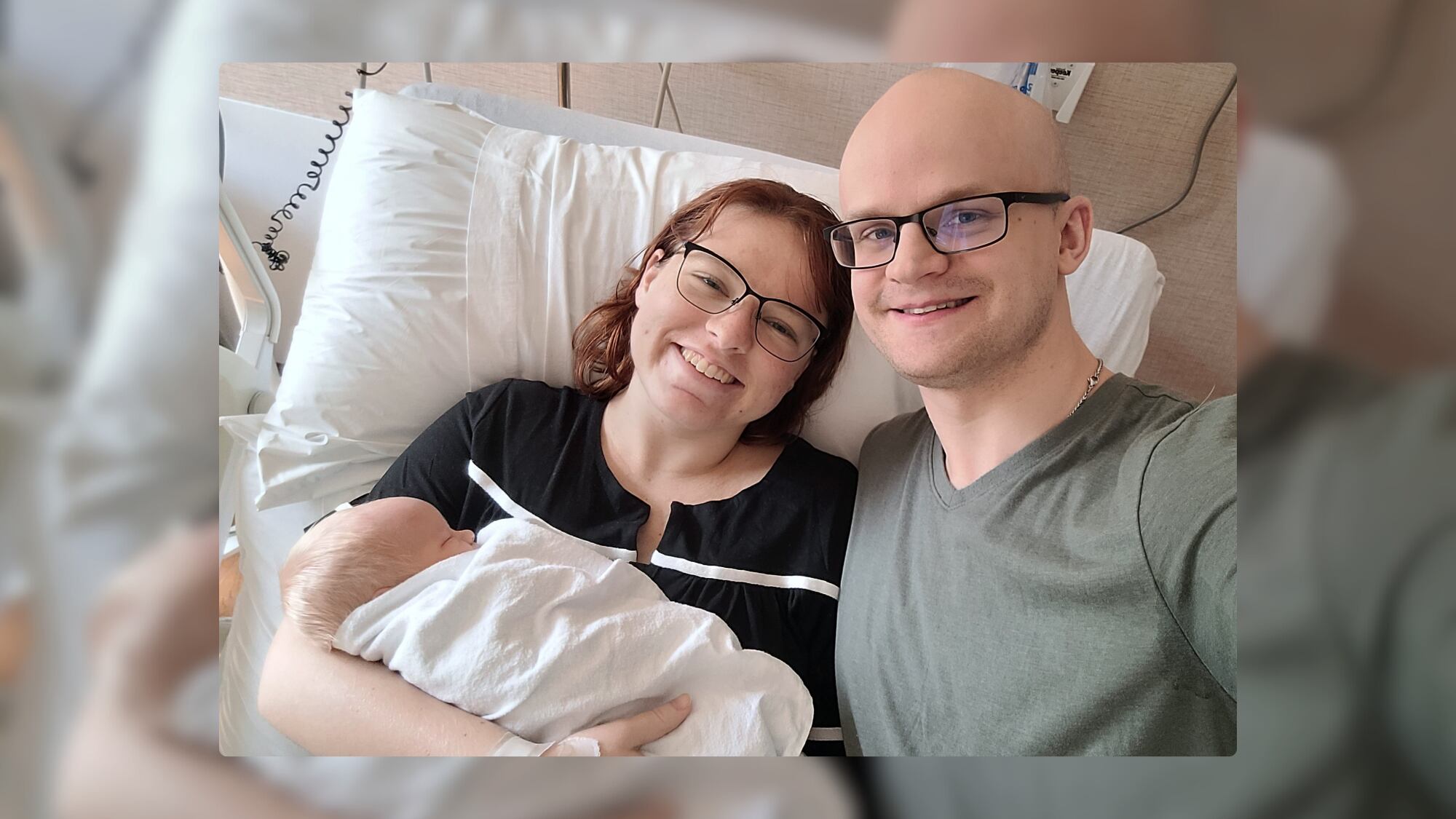 Meteorologist Jacob Morse, producer Reggie welcome their son