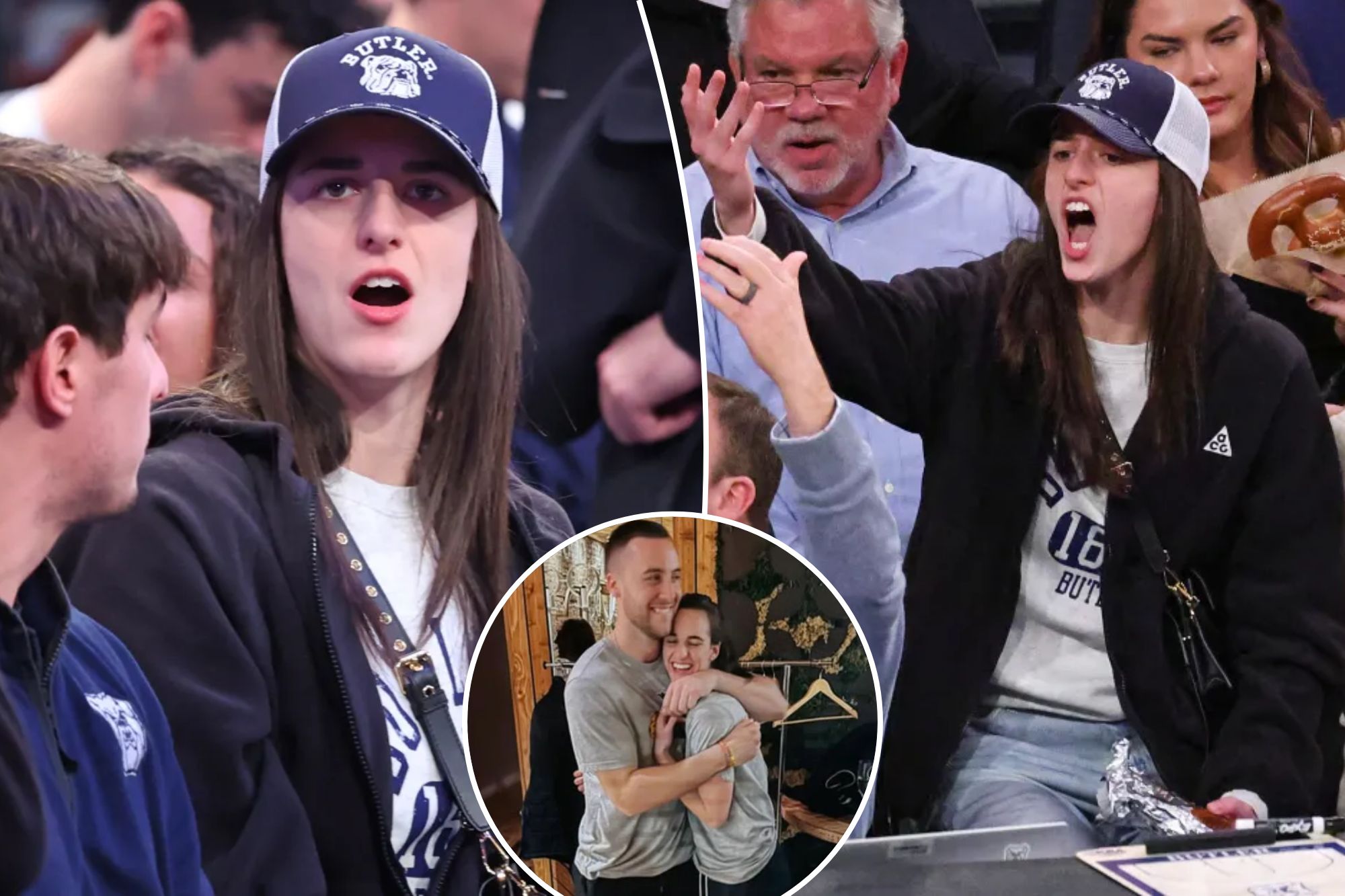 Caitlin Clark supports boyfriend’s Butler team during Big East ...
