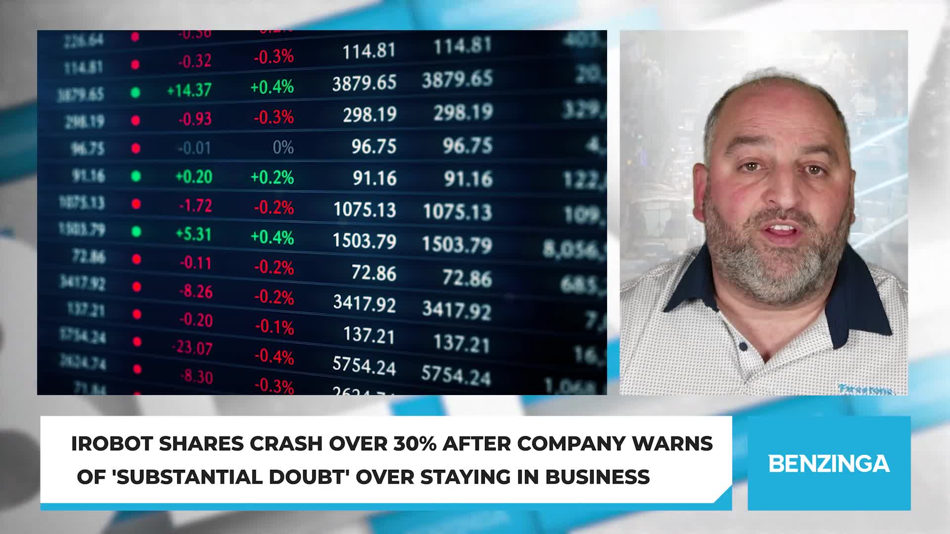iRobot Shares Crash Over 30% After Company Warns Of 'Substantial Doubt ...
