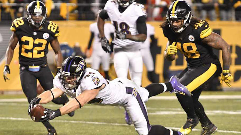 Former Ravens FB Meets With Steelers