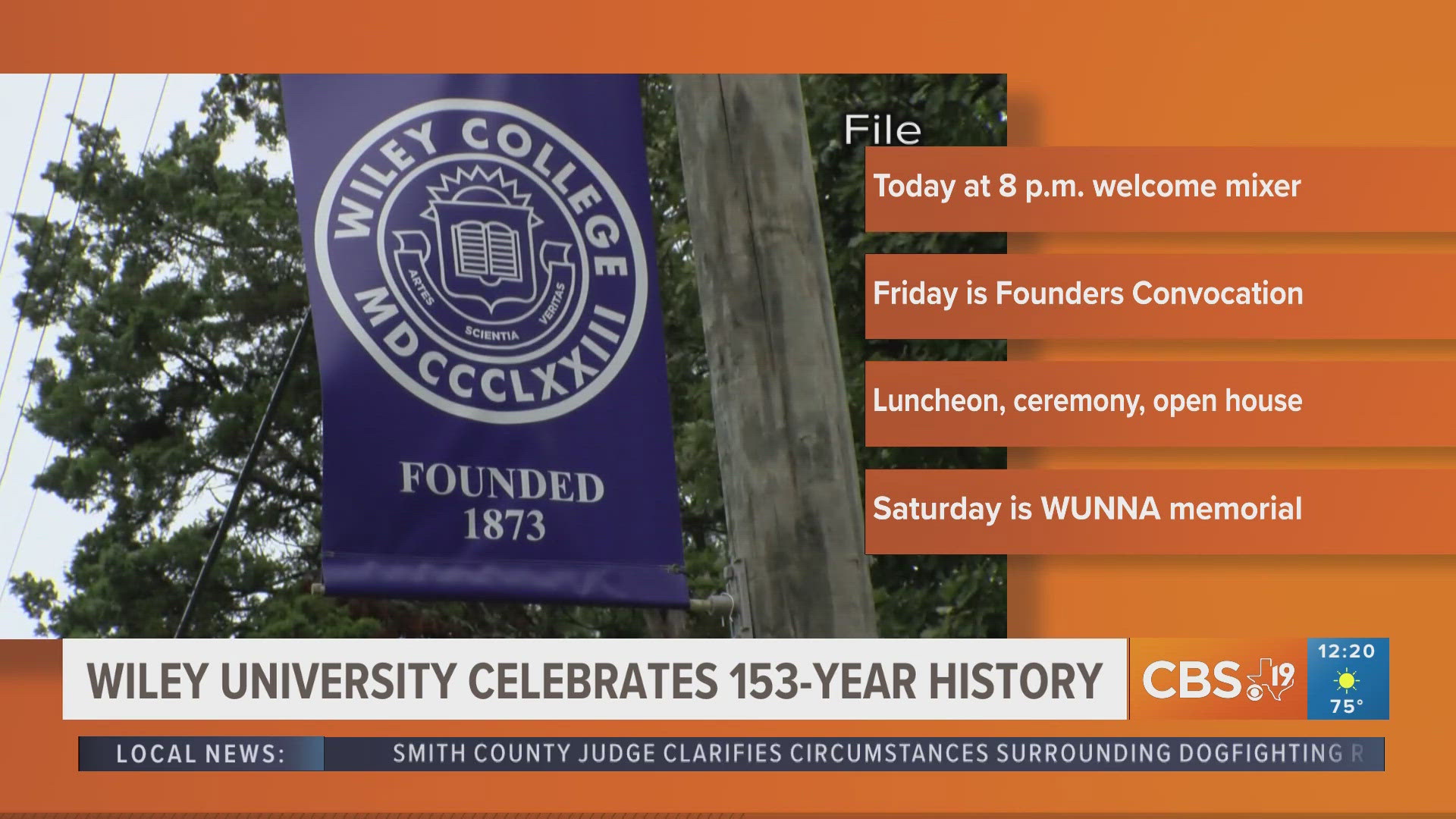 Wiley University celebrates 153-year history