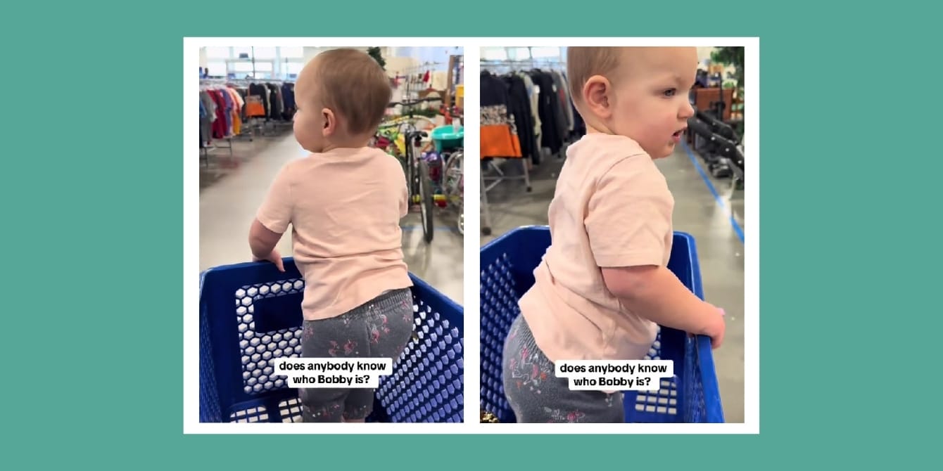 This toddler keeps yelling a mysterious name in a store—and the ...