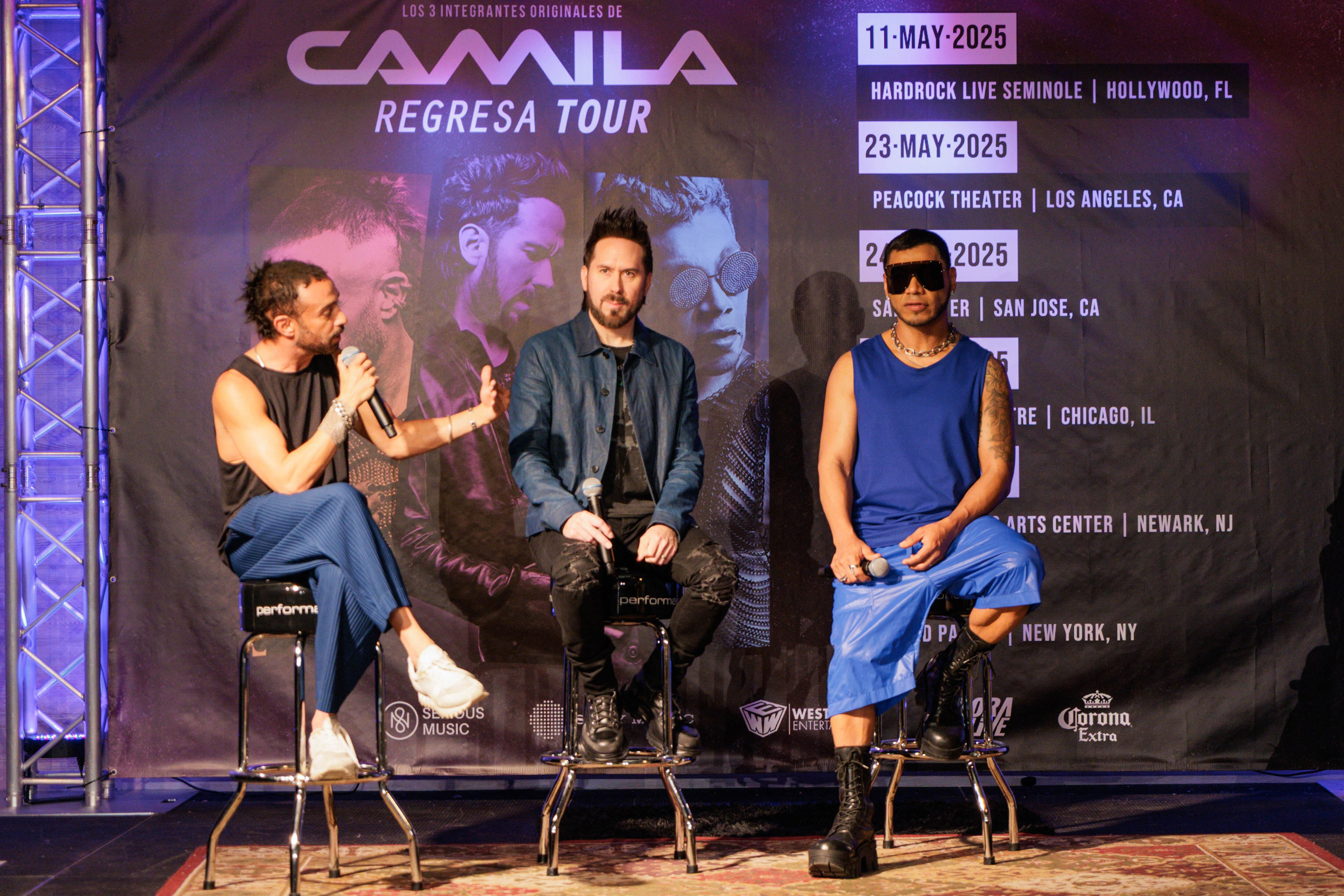 La banda mexicana Camila celebra 20 años de carrera con su “Regresa Tour”