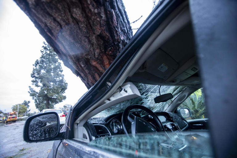 L.A.'s big winter storm brings evacuation warnings, rescues and a tornado