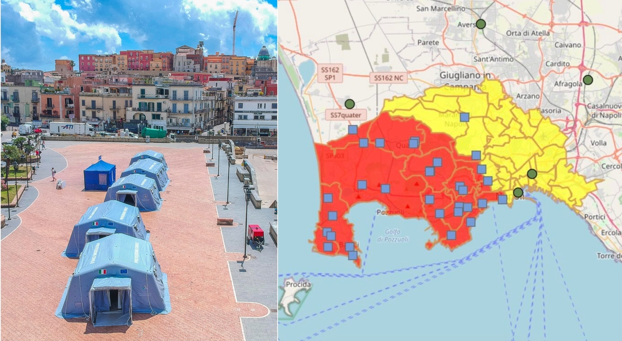 Stato di mobilitazione a Napoli, cosa è e cosa significa. La mappa ...