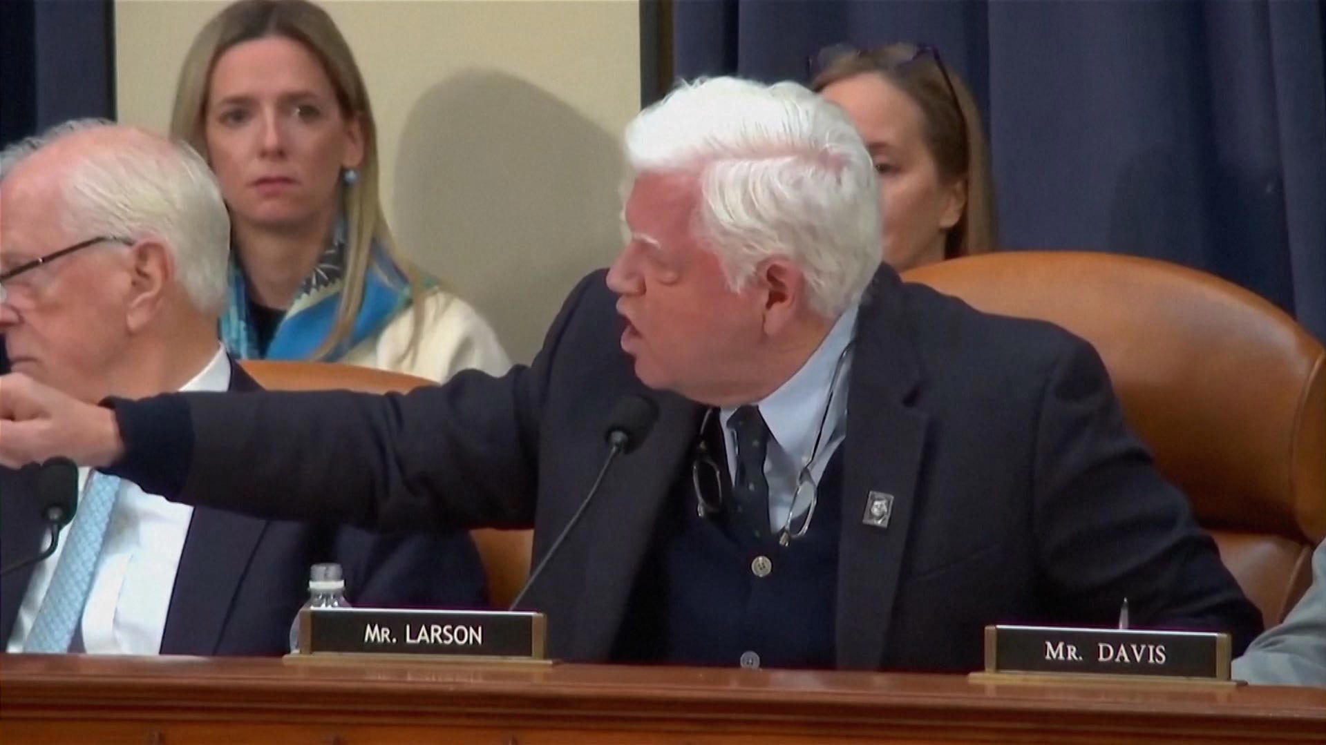 Congressman John Larson outraged as Republicans block Elon Musk from ... Congressman John Larson outraged as Republicans block Elon Musk from ...