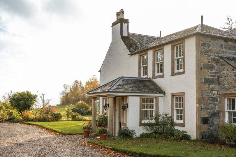 Beautiful Scottish country house with private loch and views of ...