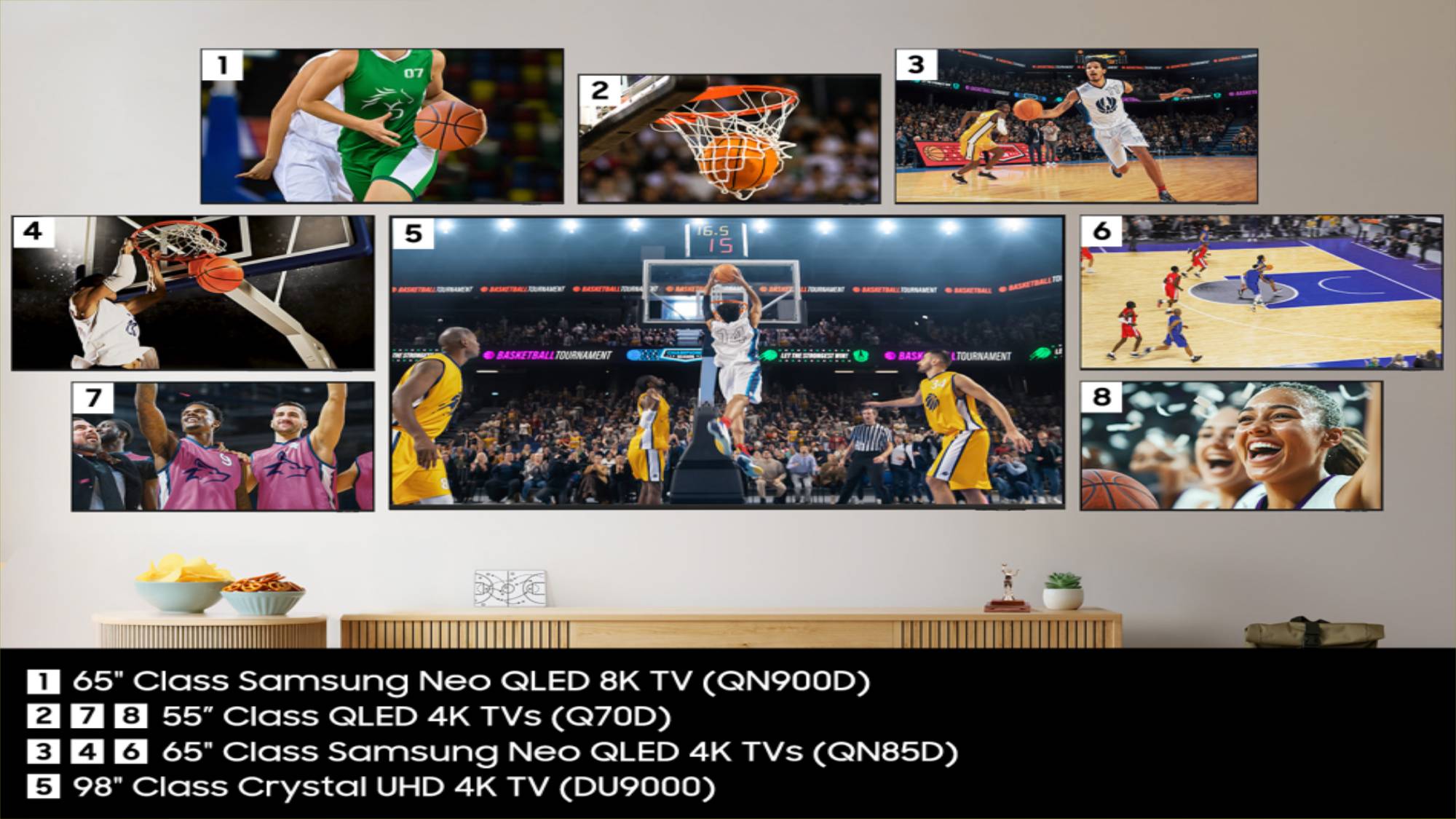 Samsung is offering you 8 new TVs in one bundle for March Madness, in ...