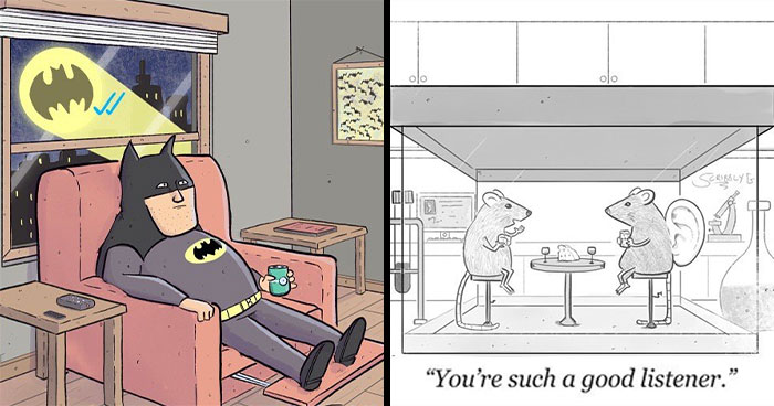 Artist Makes Funny Comics With Unexpected Endings And A Pinch Of Dark ...