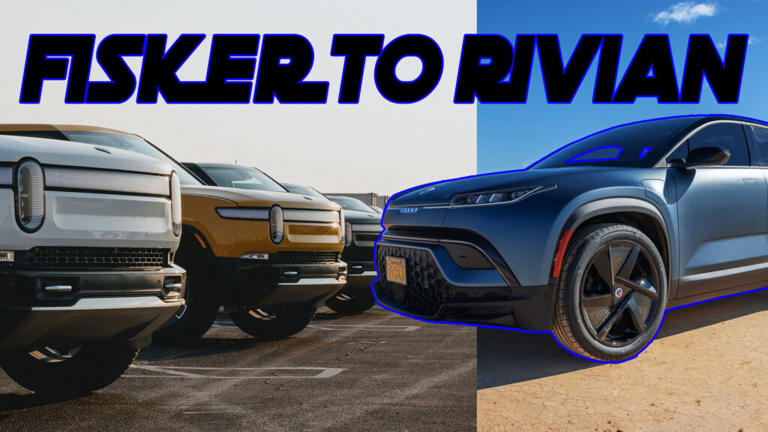 Rivian And Chase Rescue Fisker Ocean Owners From Drowning