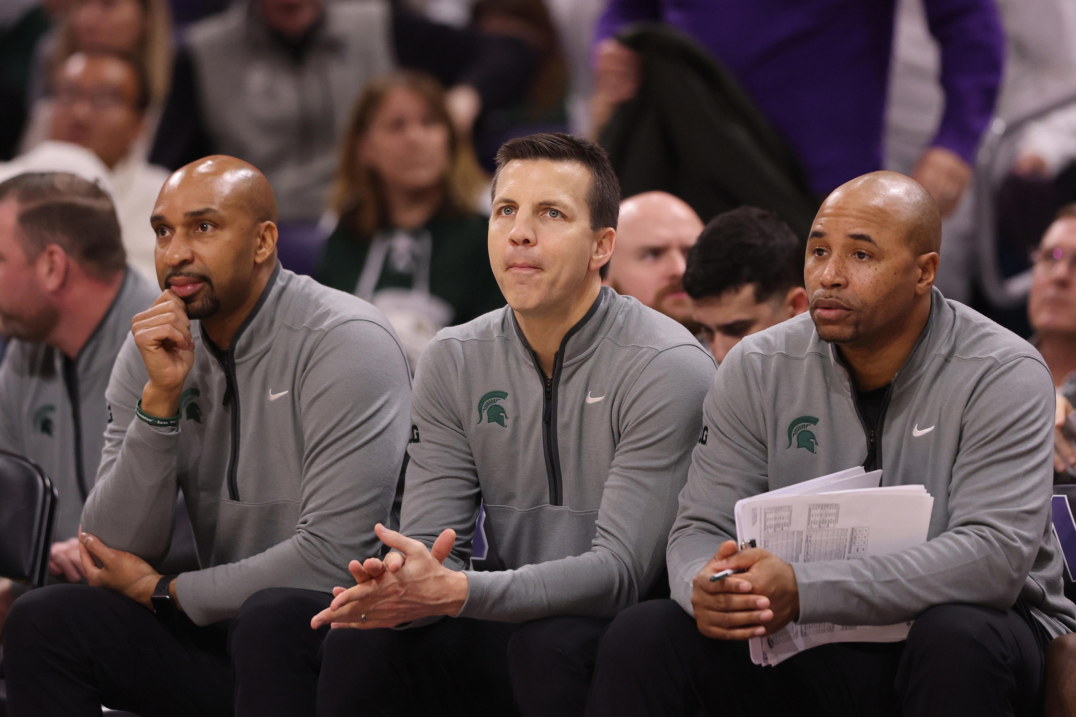 Michigan State basketball's coaching staff younger but still has plenty ...