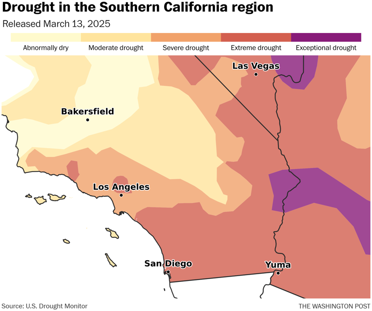 Heavy rain and some flooding sweeps through Southern California