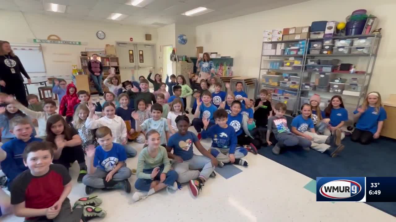 New Hampshire weather school visit: Mast Way Elementary in Lee