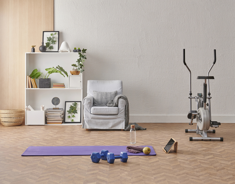 Trending home gym ideas for tiny residential spaces