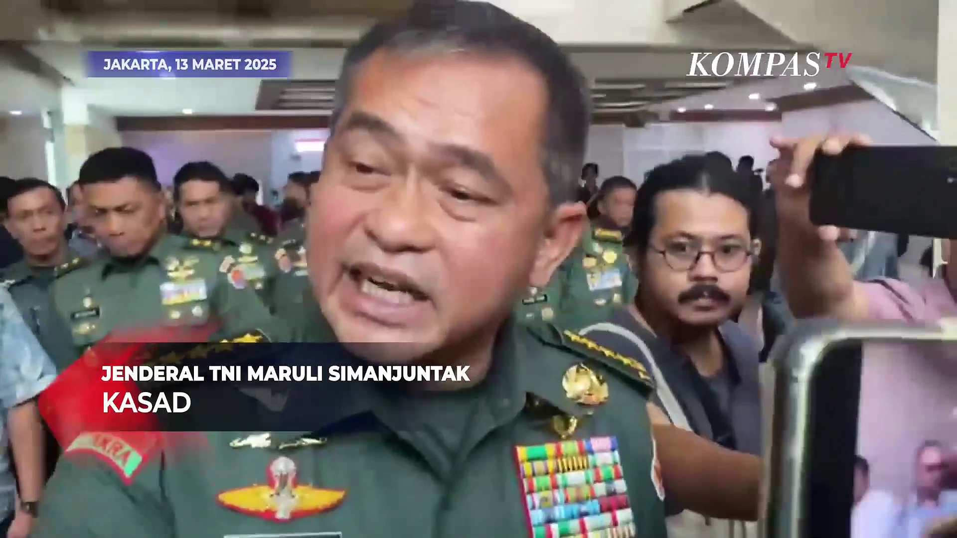 KASAD Maruli Simanjuntak Buka Suara Soal Jabatan Letkol Teddy: Tidak ...