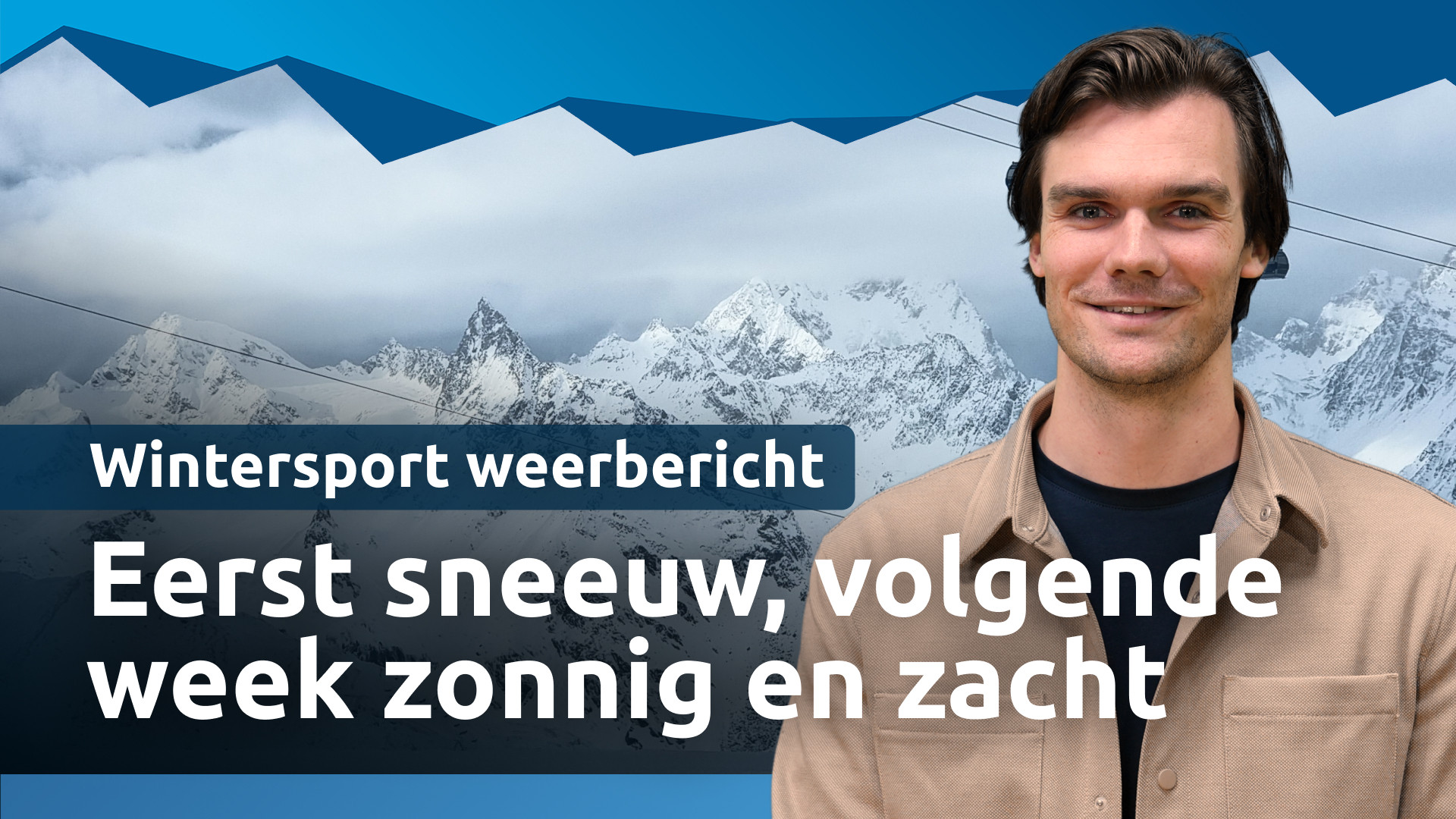 Regionaal flink wat sneeuw, volgende week zonnig | Wintersport weerbericht