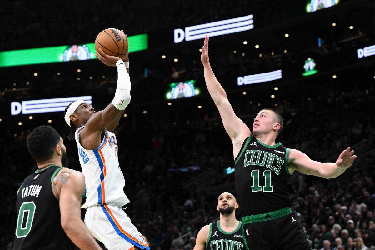 SGA scores 34 as Thunder outplay Celtics