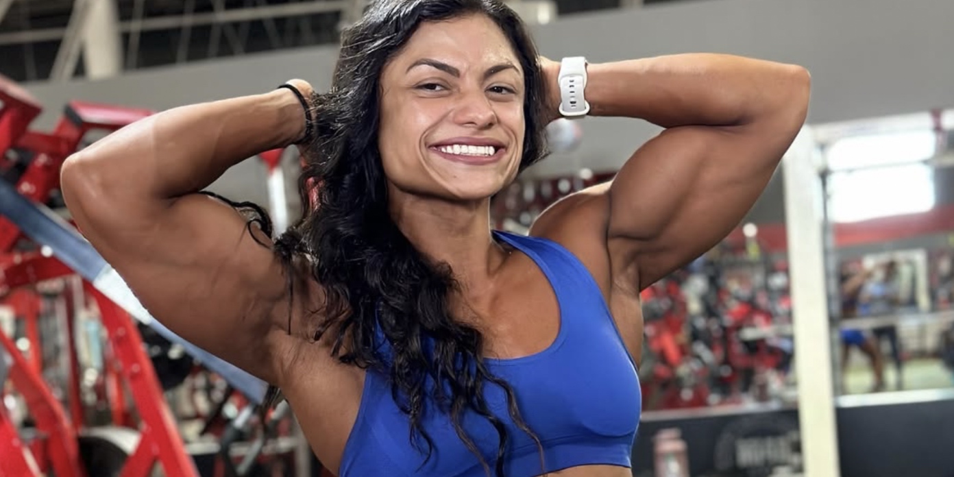 Linda e musculosa: essa influenciadora prova que força não tem gênero