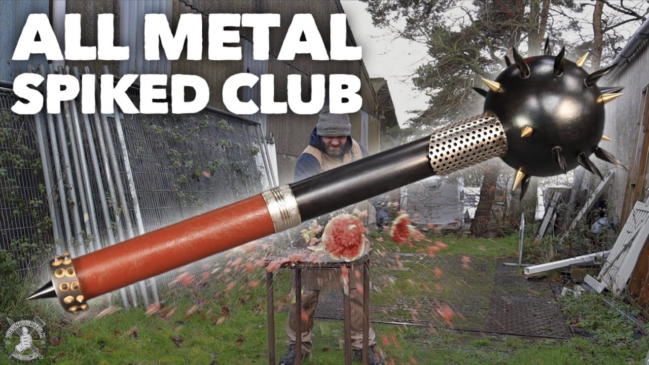 All Metal Spiked Club - Scrimshaw Comics