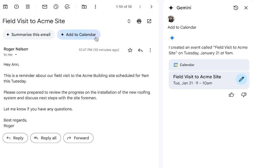 A New 'Add to Calendar' Button Is Coming to Gmail