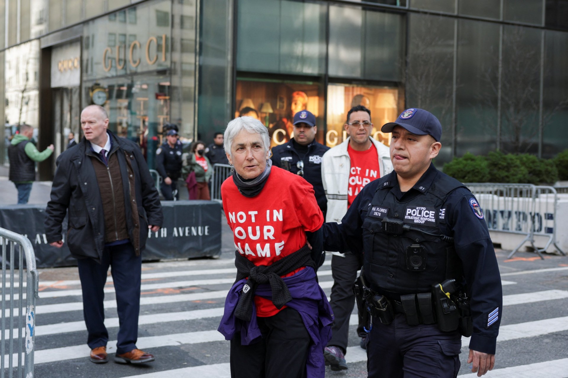 Nearly 100 protesters arrested after storming New York's Trump Tower