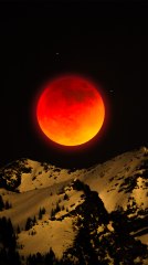 Pourquoi la LUNE va devenir ROUGE