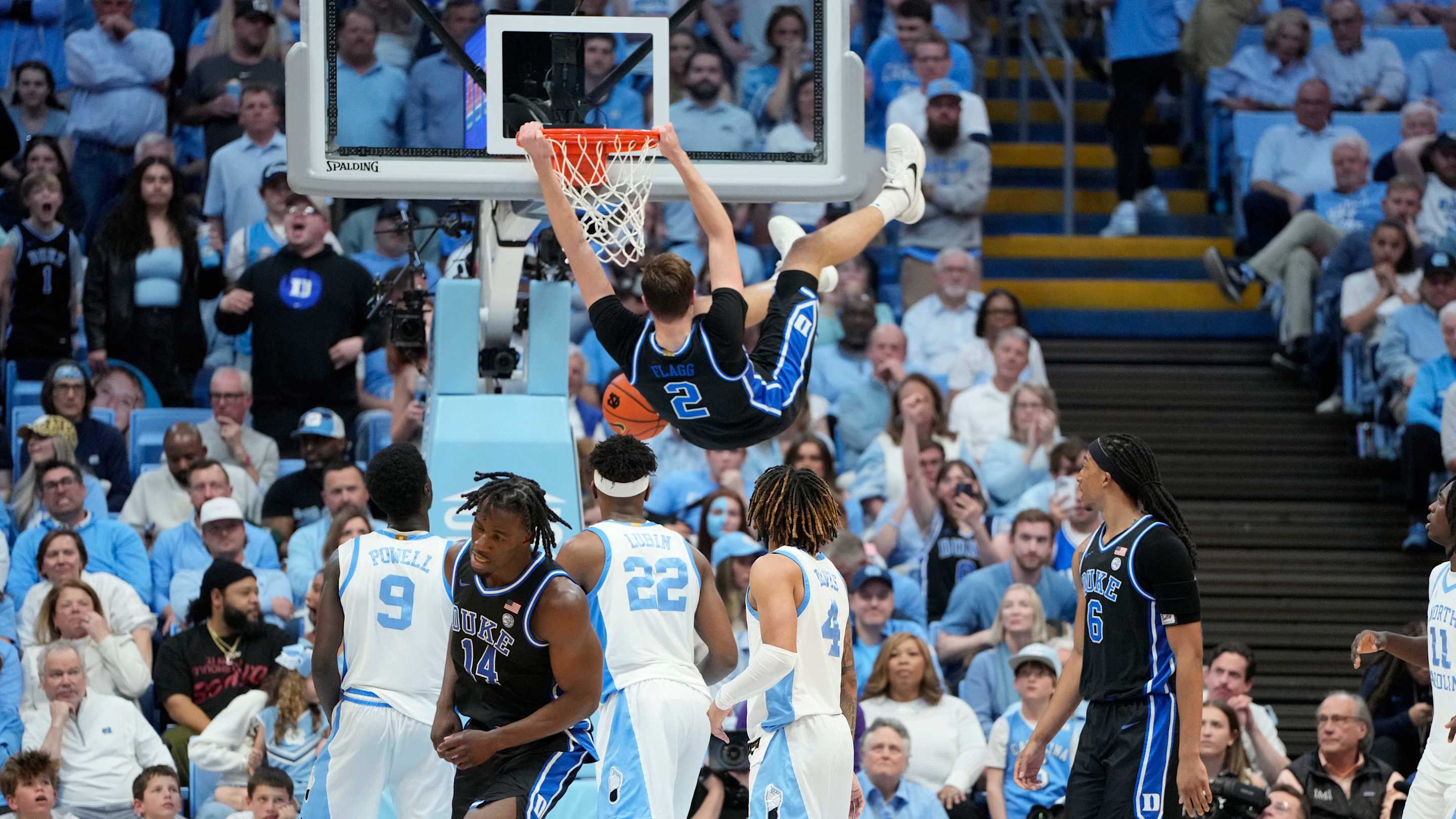 Cooper Flagg’s mom steals the spotlight in Duke’s victory