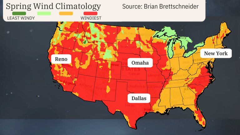 What Makes It Windy Outside And Why Is It So Common In Spring?