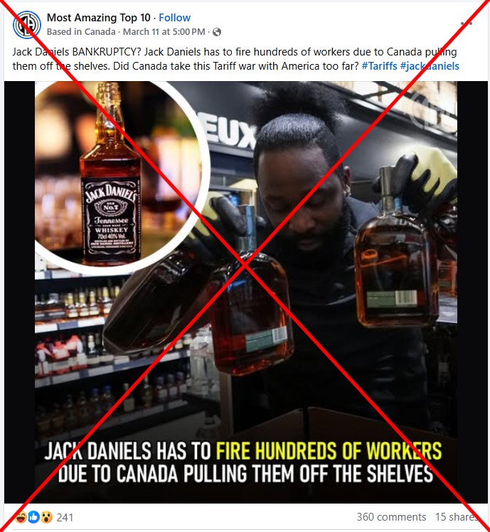 Jack Daniel's layoffs announced before Canadian liquor stores removed ...