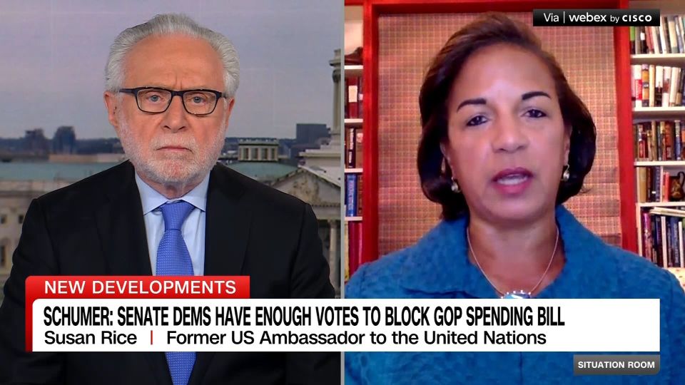 Amb. Susan Rice: Democrats should not ‘rubber-stamp’ ‘crazy’ government ...