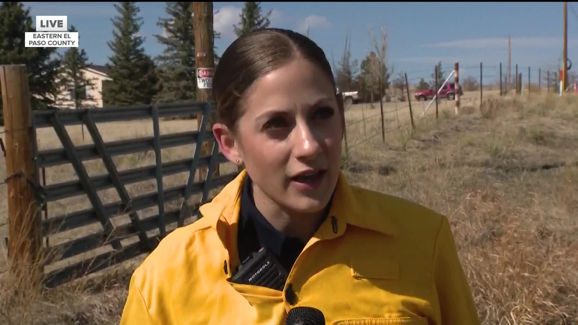 Colorado Springs Fire Department provides updates on Meridian Fire