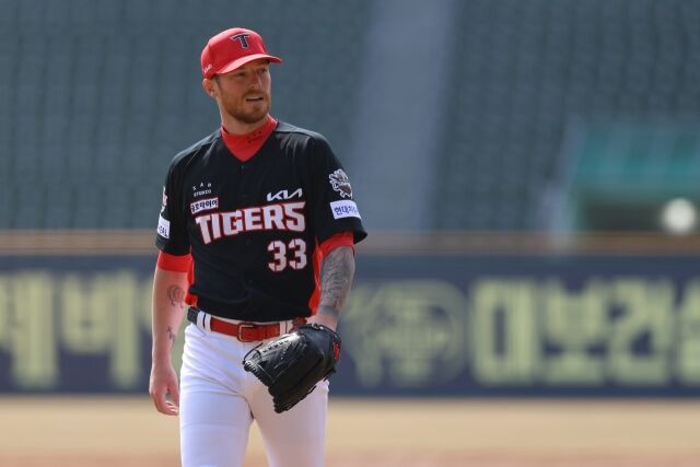 KIA 올러 154km+슬러브로 7이닝 KKKK…공포의 3선발? 우→좌→우→좌→우→V13 레이스 ‘든든’