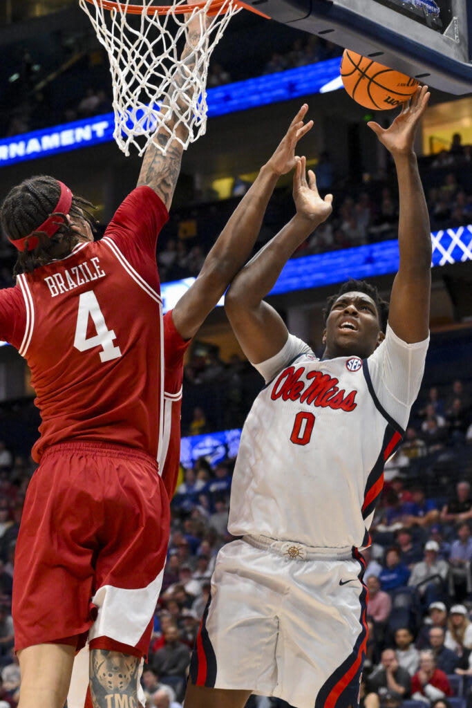 LOOK: March Madness has already started for Sean Pedulla and Ole Miss ...