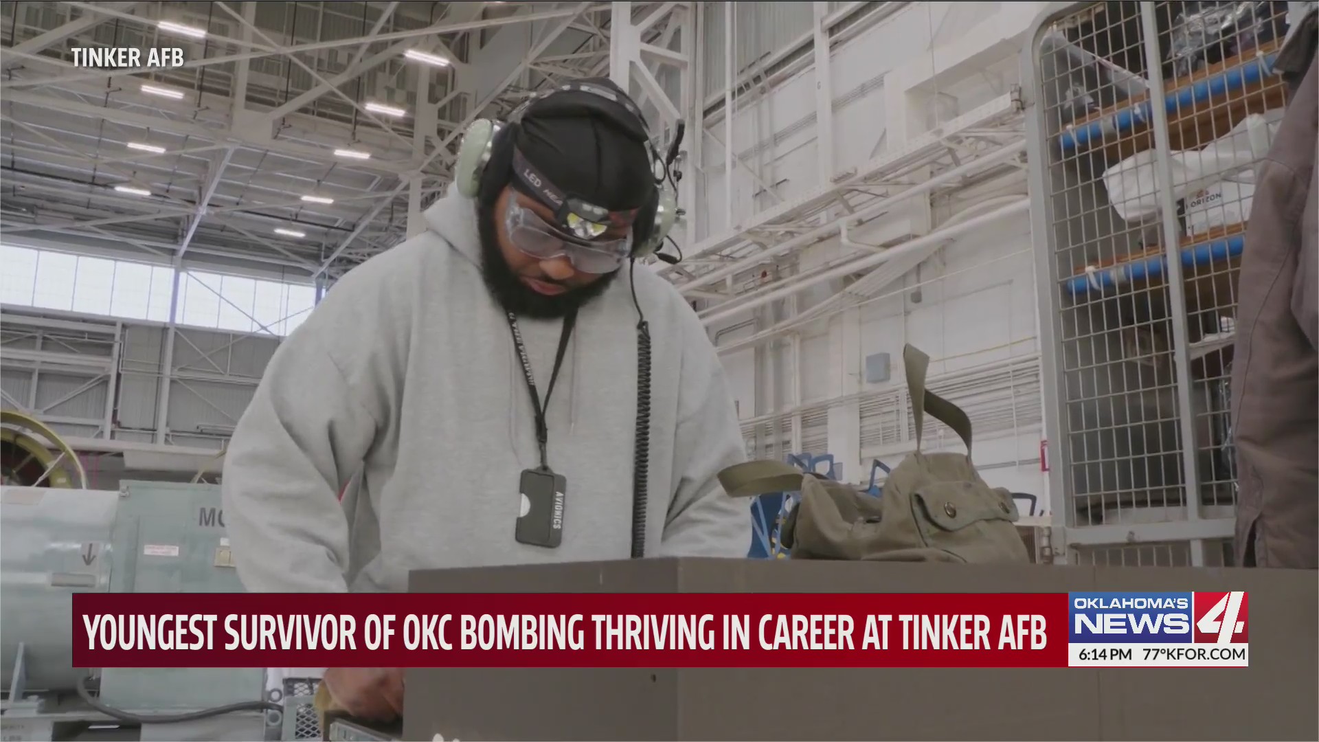 Youngest survivor of OKC bombing thriving in career at Tinker AFB