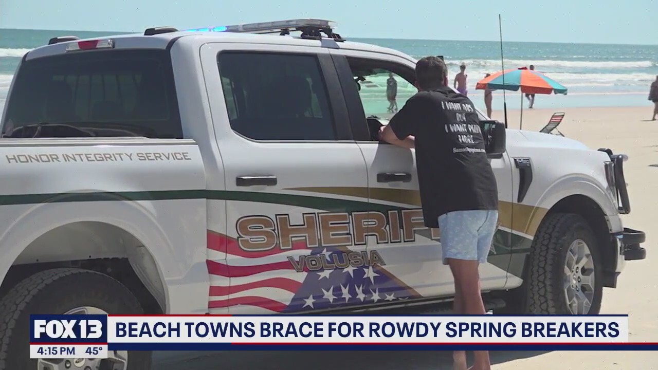 Beach towns brace for rowdy spring breakers
