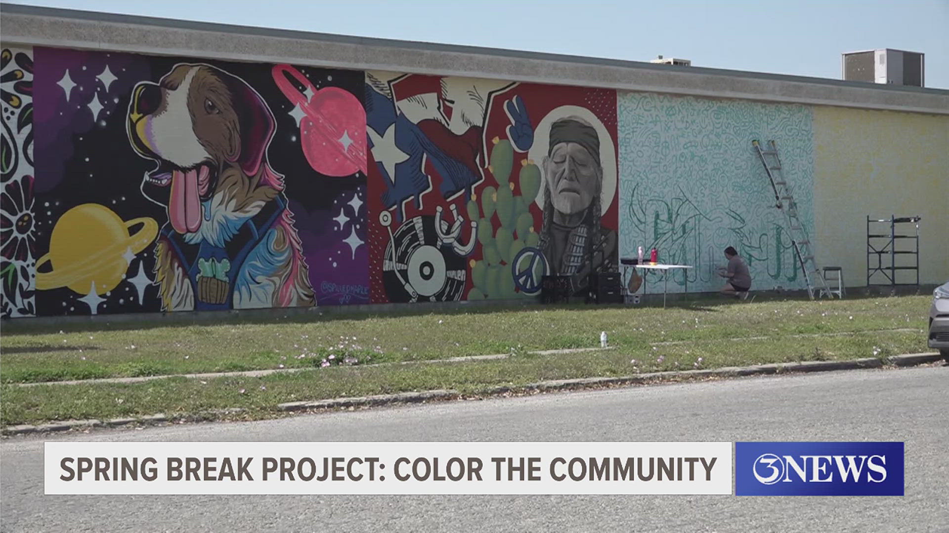 Spring Break project: Color the Community