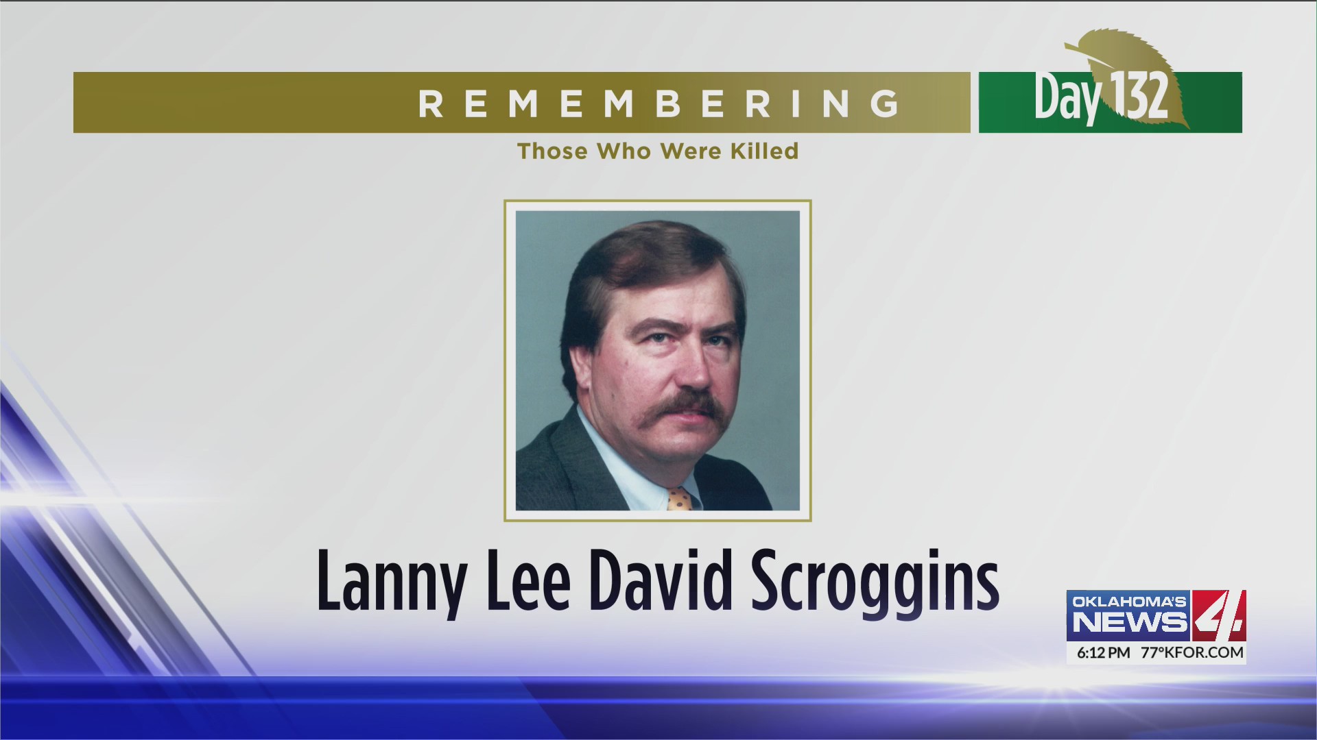168 Days to remember those lost in the OKC bombing: Lanny Lee David ...
