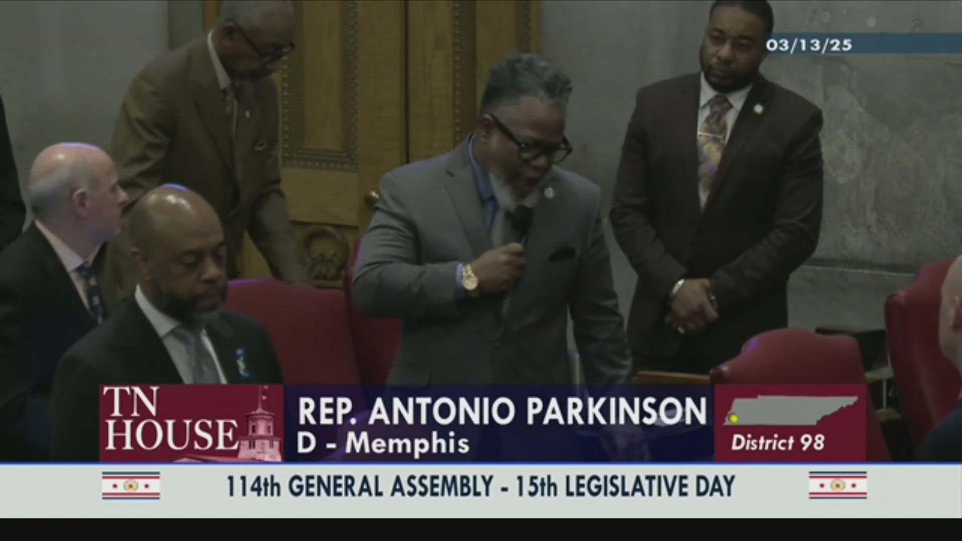 Memphis Pastor Ricky Floyd honored on Tennessee House floor