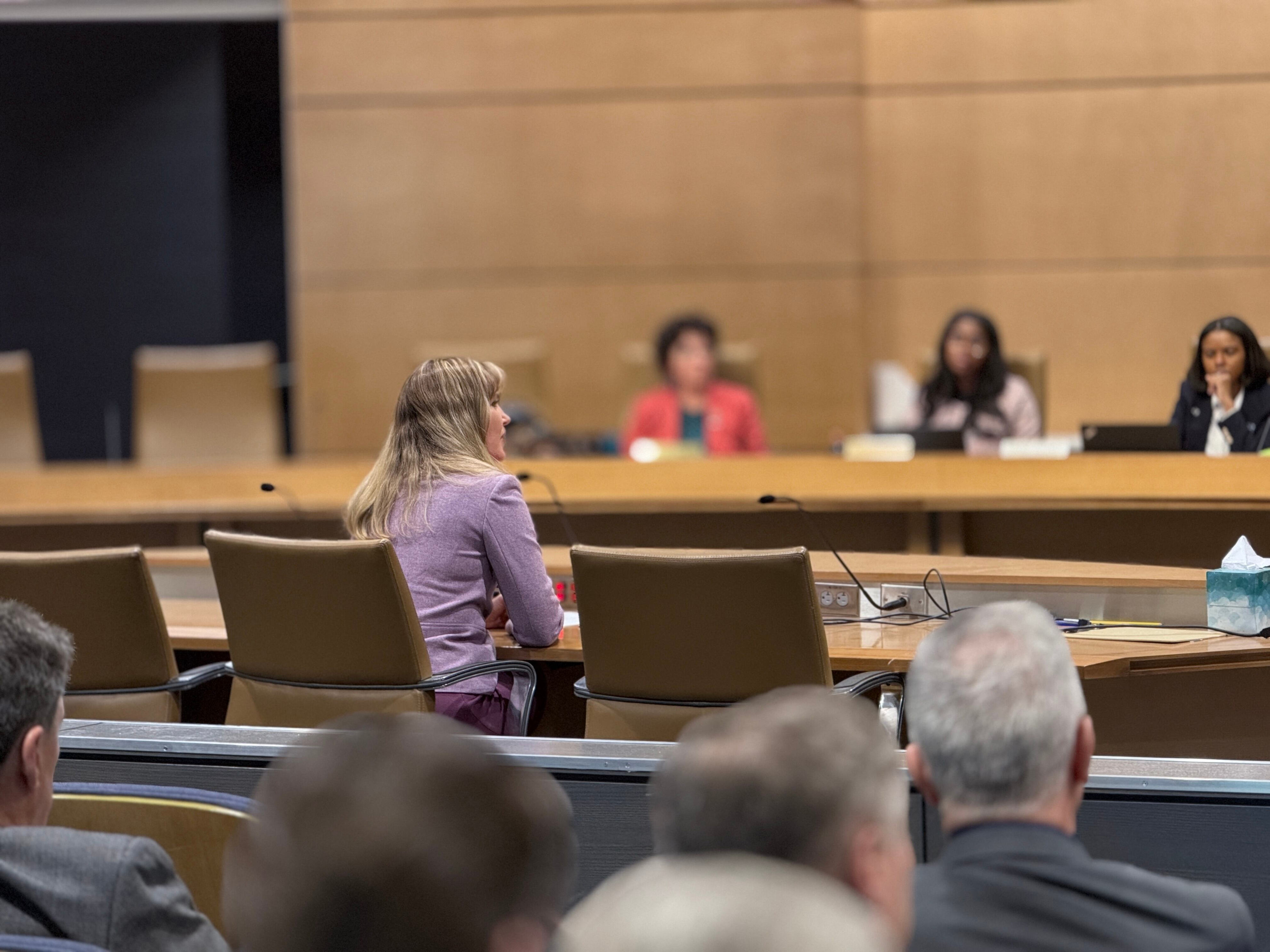 MN Senator Nicole Mitchell addresses Senate Ethics Committee for first time