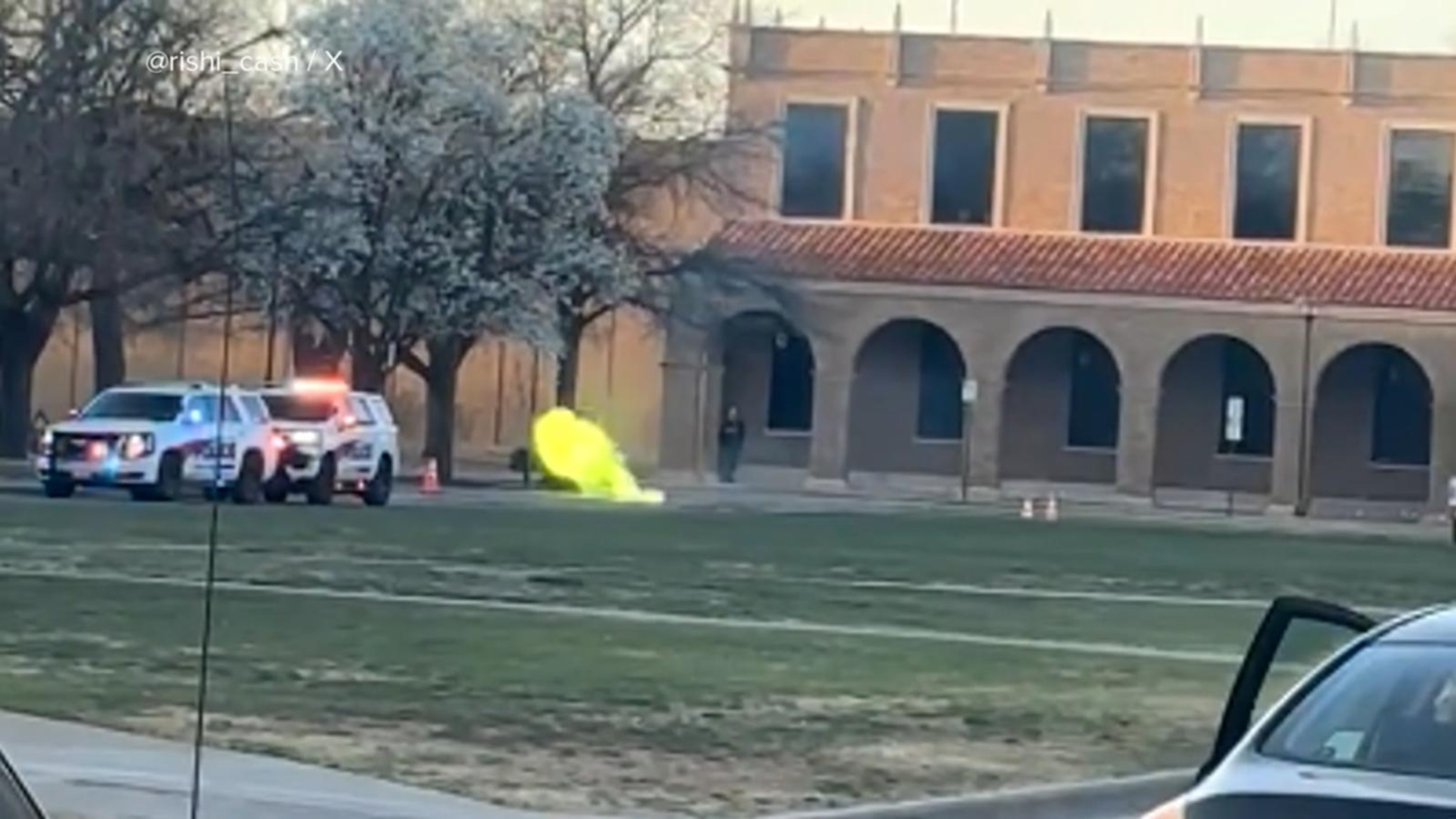 Texas Tech cancels classes days after manhole explosions, green flames