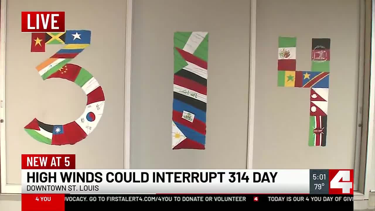 314 Day celebrations keep an eye on potential for storms