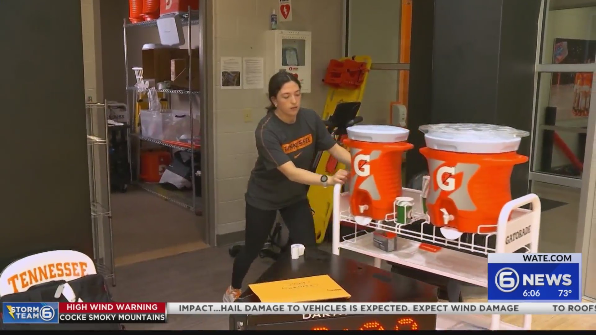 Meet the role players in Tennessee Basketball's trainer room